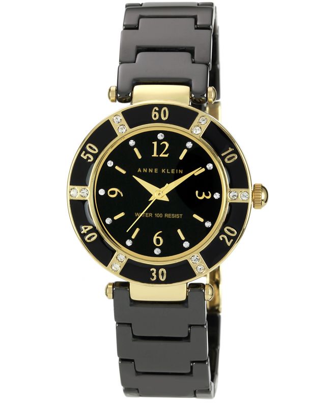 Anne Klein AK-10-9416BKBK - Ceramic Watch • Watchard.com