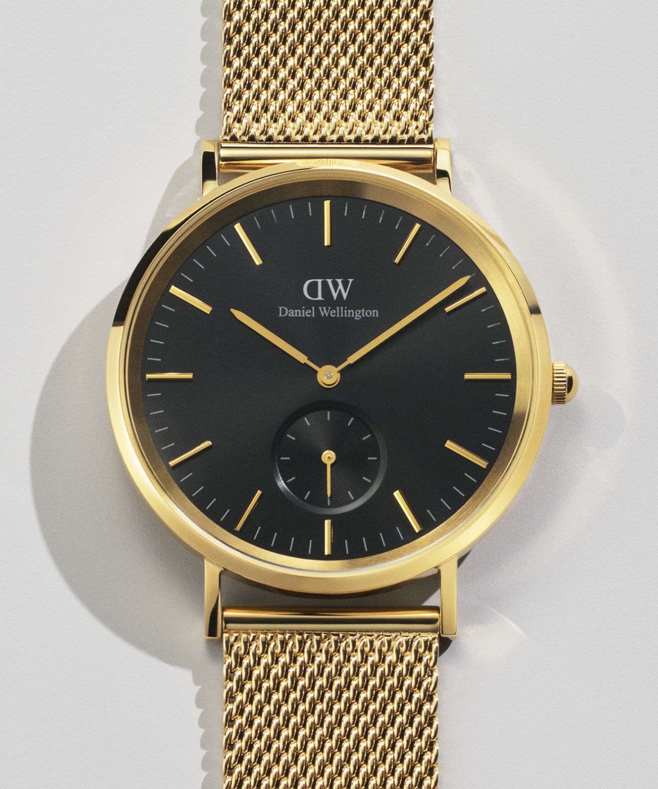 Daniel Wellington DW00100713 - Classic Multi-Eye Evergold Onyx 40 Watch ...