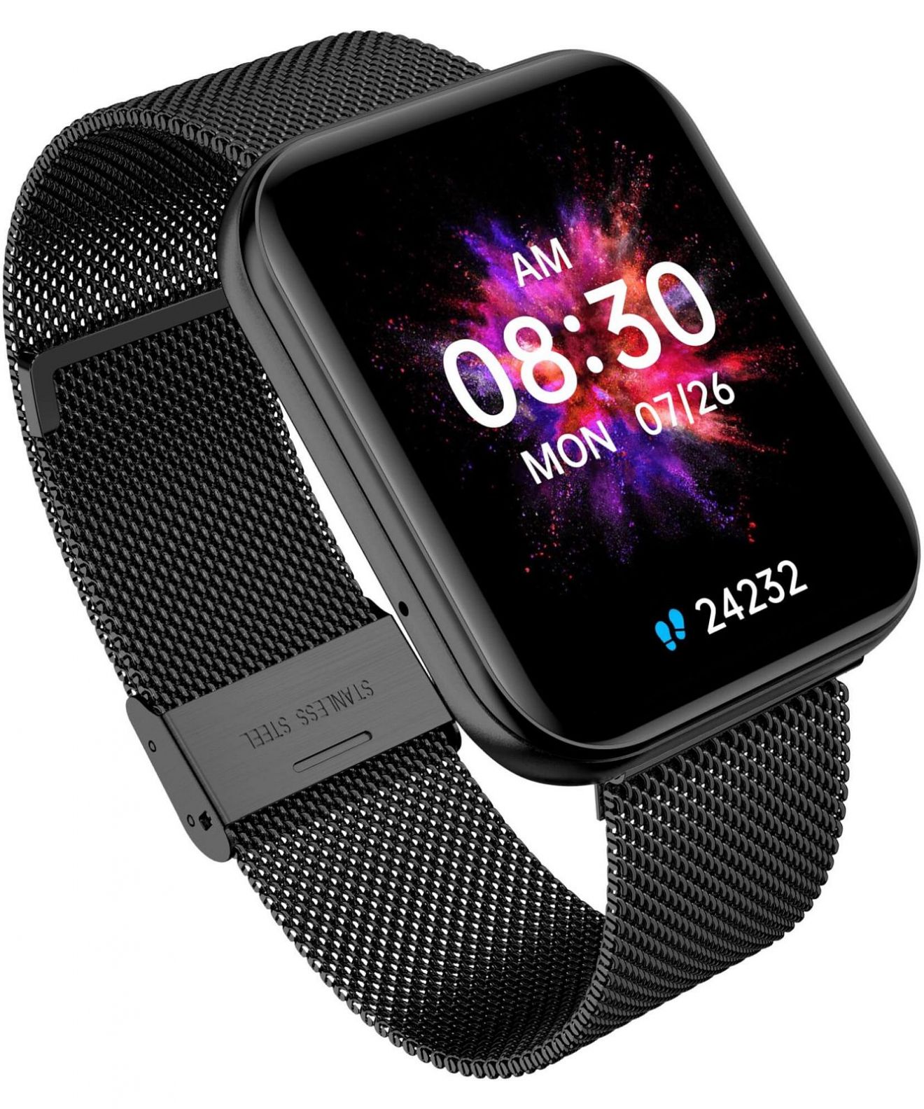 Garett GRC Maxx Black Steel 5904238484760 – Smartwatch • Watchard.com