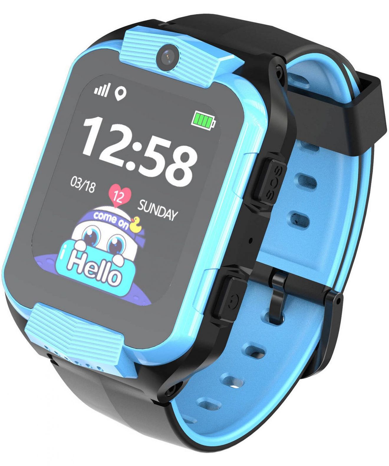 Pacific 32 4G LTE SIM Blue PC00320 – Kids' smartwatch • Watchard.com