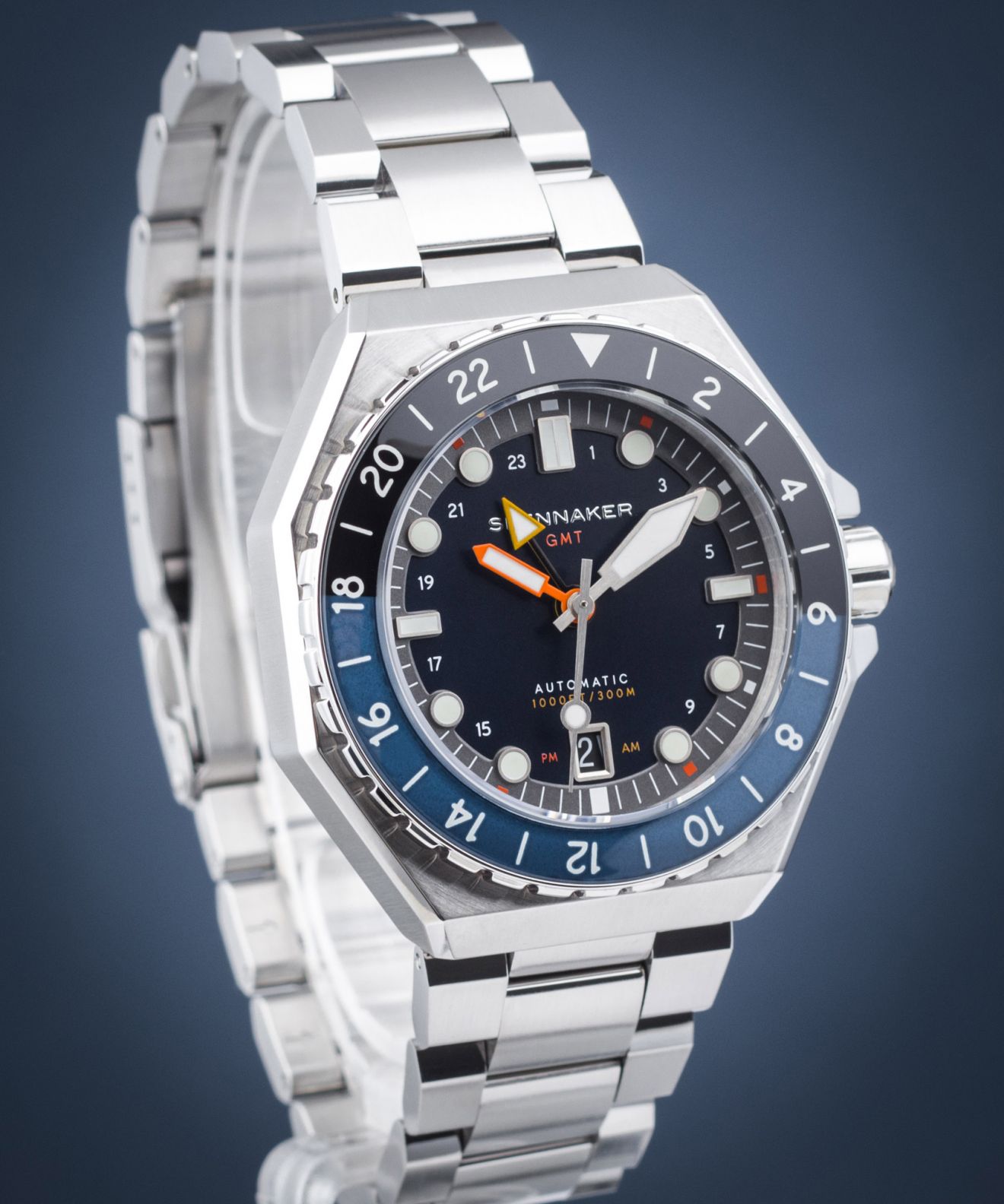 Spinnaker SP-5119-22 - Dumas GMT Automatic Navy Black Limited Edition ...