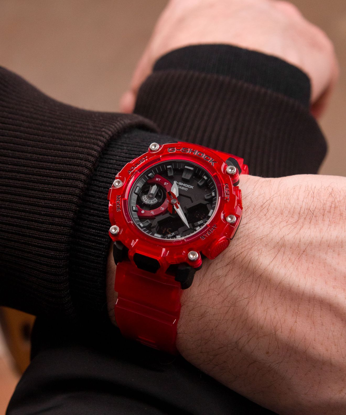 Casio G-Shock GA-2200SKL-4AER - Origin Carbon Core Guard Watch ...