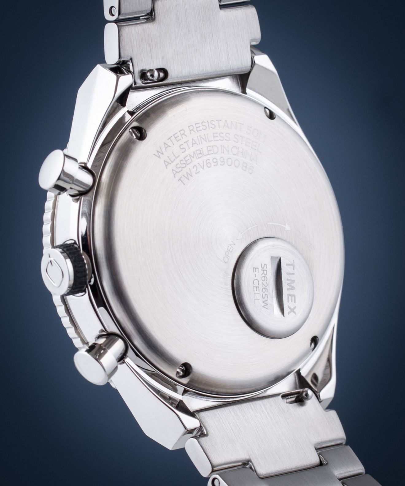 Timex TW2V69900 - Q Three Time Zone Chronograph Watch • Watchard.com