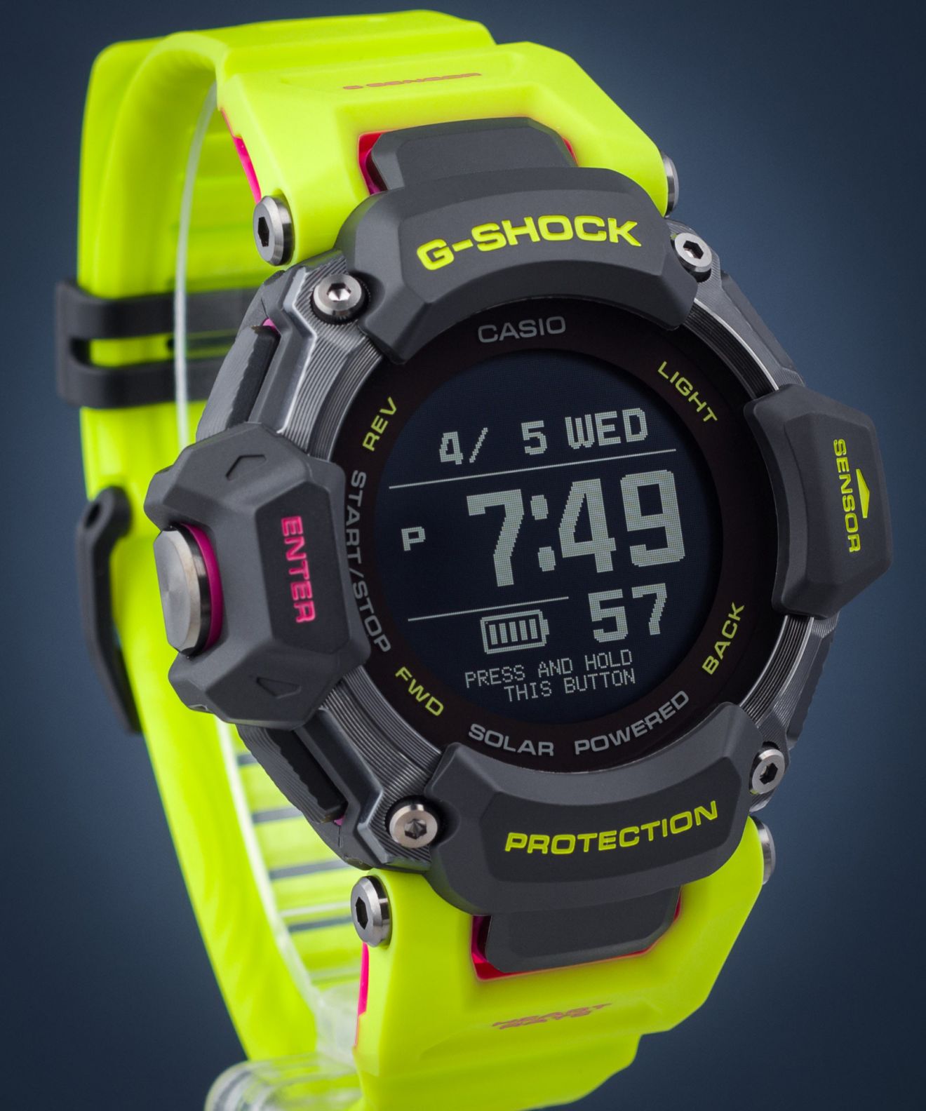 Casio G-Shock GBD-H2000-1A9ER - G-Squad Bluetooth Step Tracker Watch ...