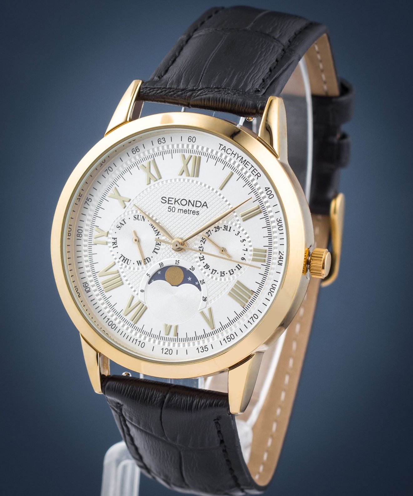 Sekonda 30147 - Armstrong Moon Phase Watch • Watchard.com