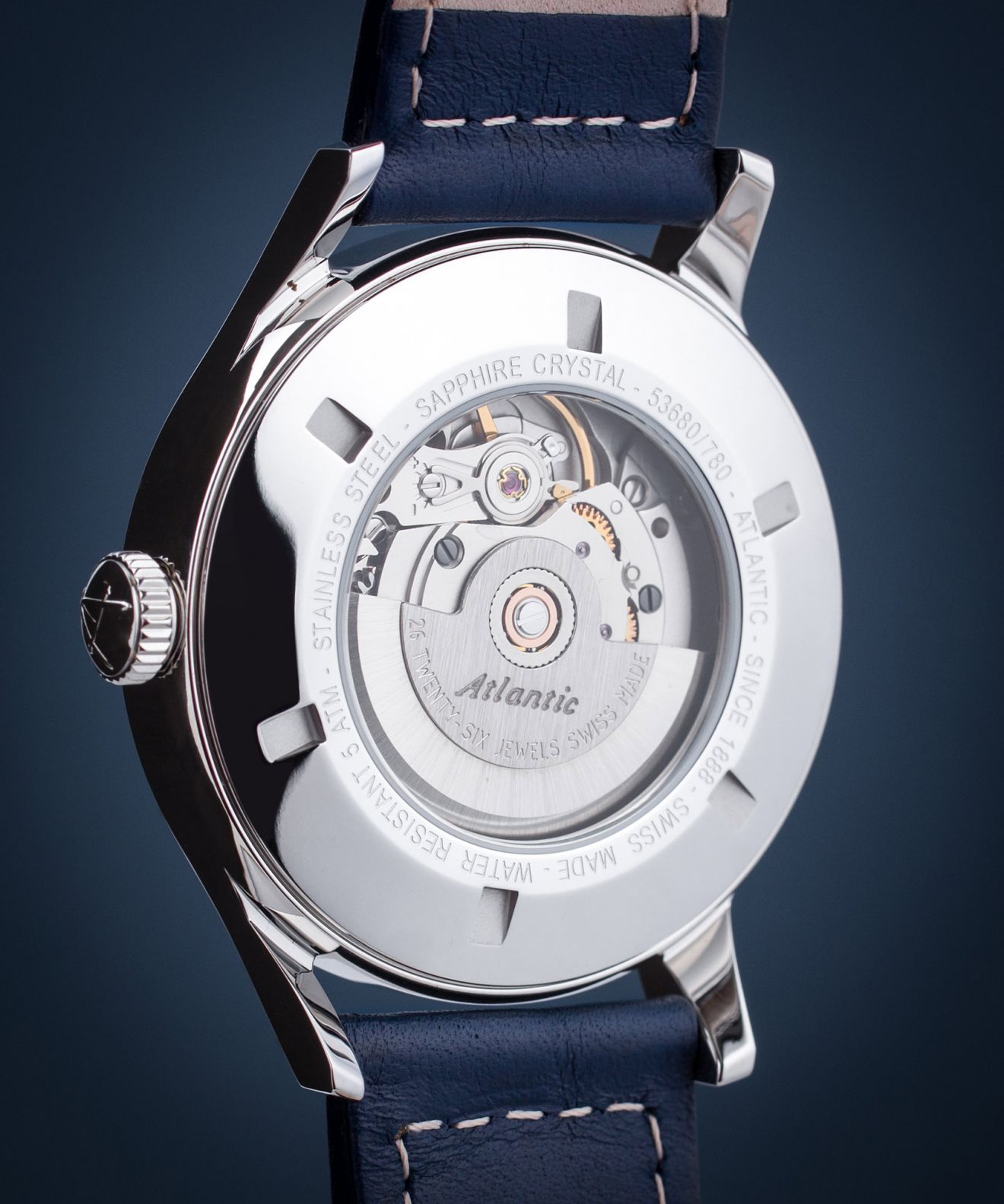 Atlantic 53780.41.53G - Worldmaster Incabloc Automatic Watch • Watchard.com