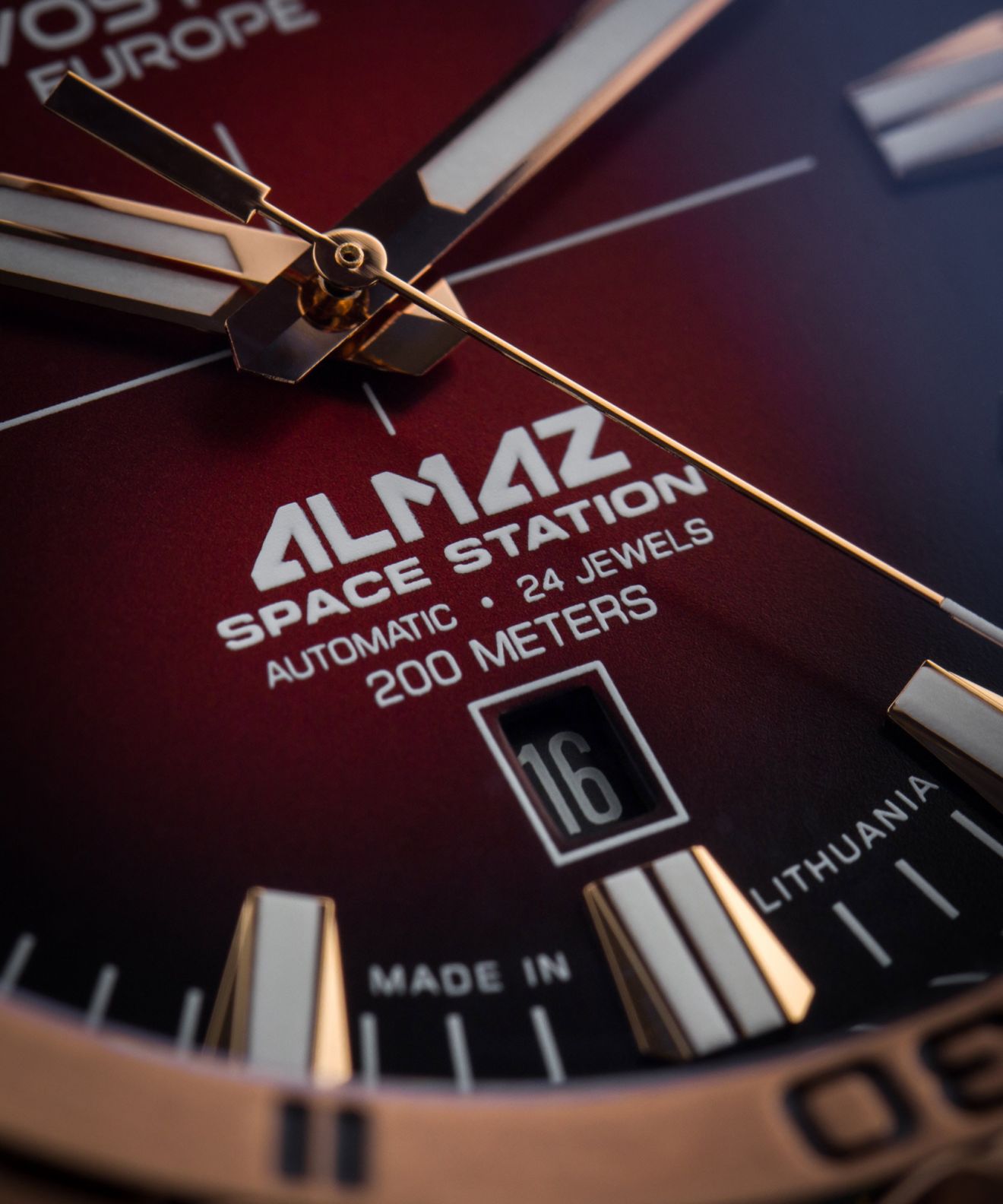 Vostok Europe NH35A-320B679 - Almaz Space Station Limited Edition Watch ...