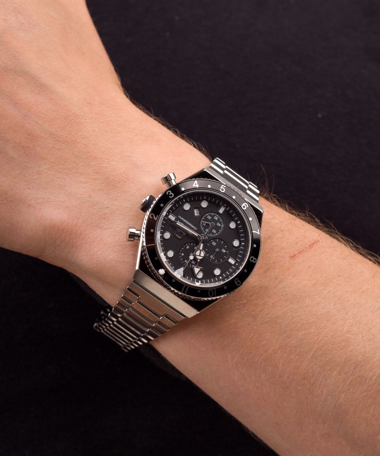Timex TW2V69800 - Q Three Time Zone Chronograph Watch • Watchard.com