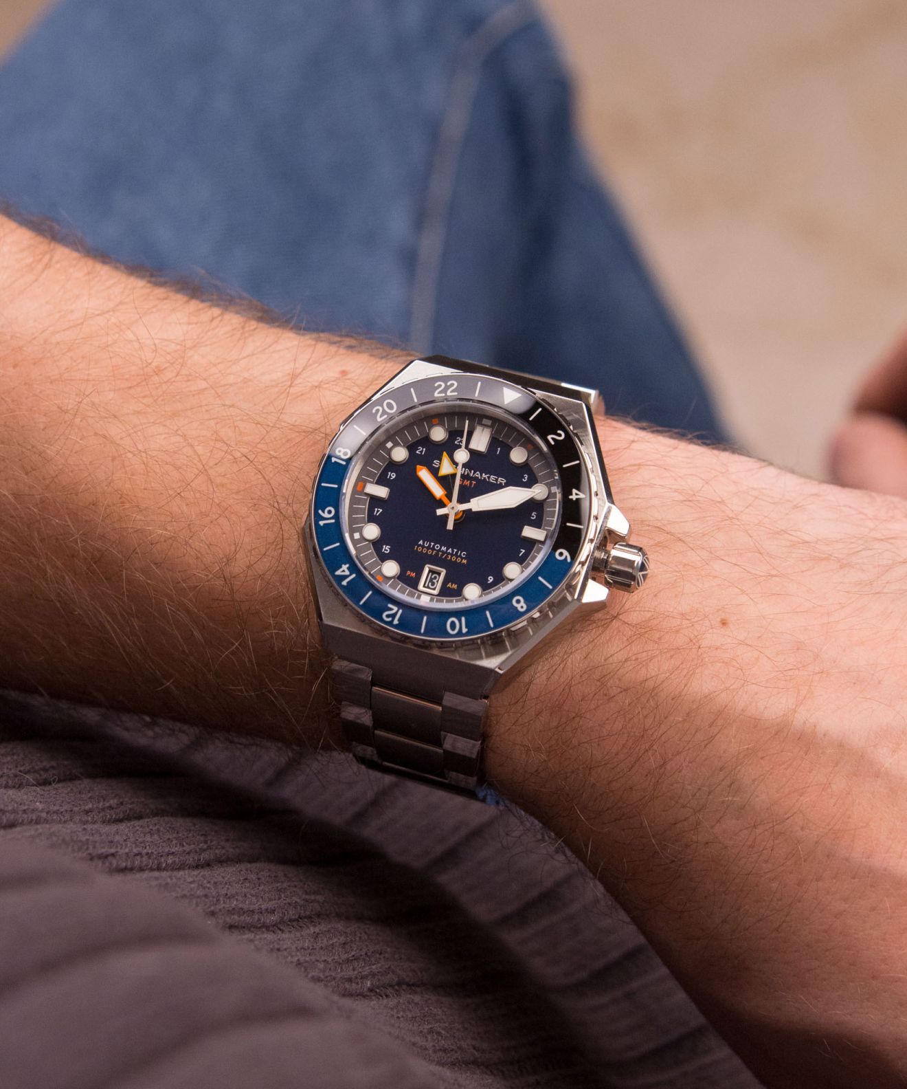 Spinnaker SP-5119-22 - Dumas GMT Automatic Navy Black Limited Edition ...