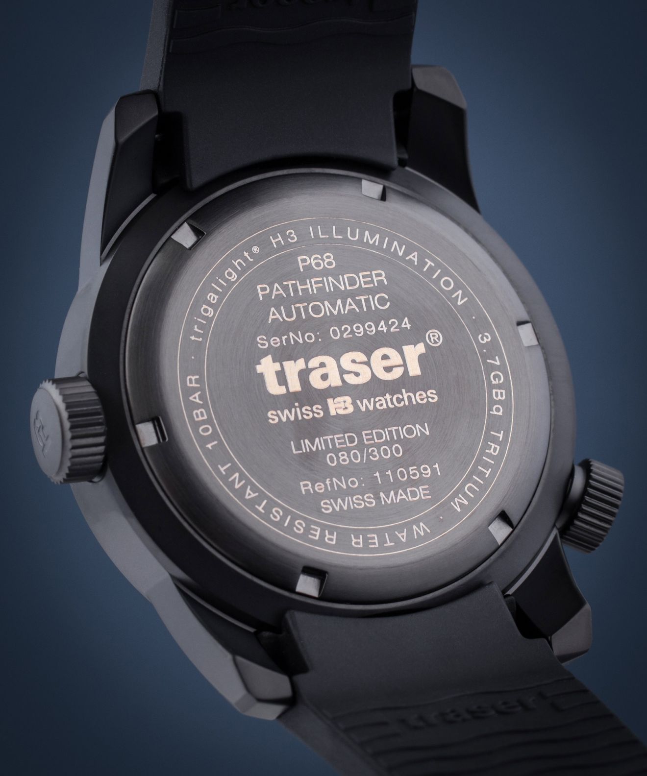 Traser TS-110594 - P68 Pathfinder T100 Automatic Grey Limited Edition ...