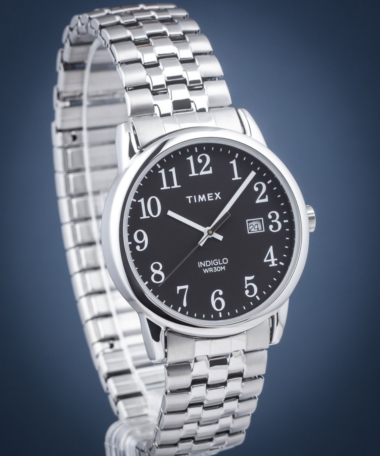 Timex TW2V40200 - Easy Reader Perfect Fit Watch • Watchard.com