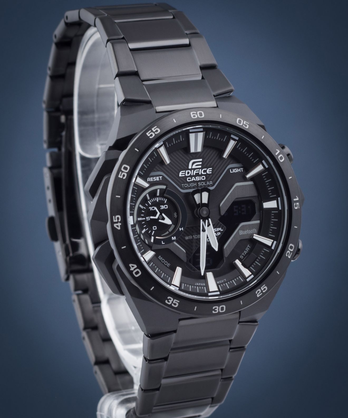 Casio Edifice ECB-2200DC-1AEF - Bluetooth Windflow Watch • Watchard.com