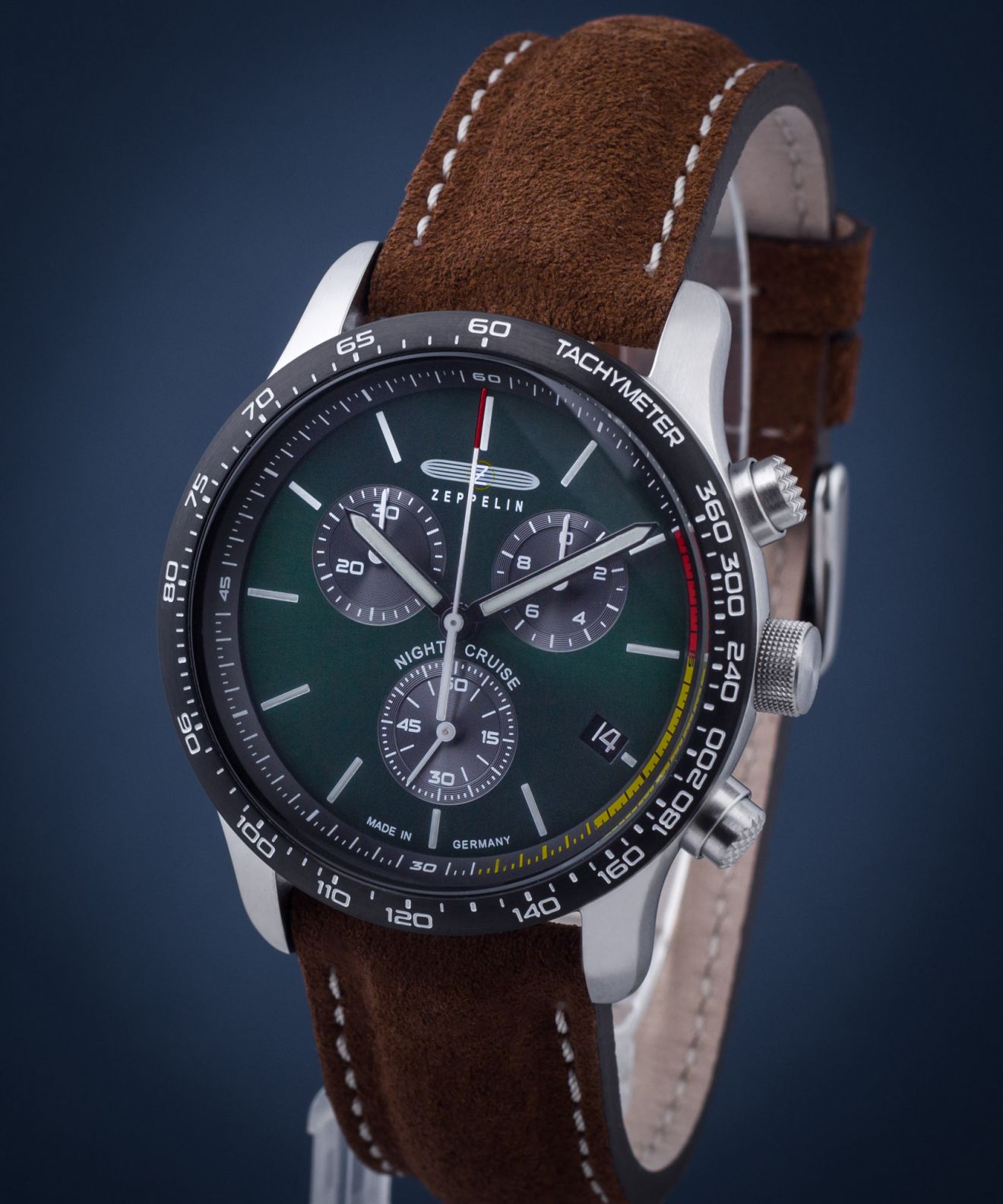 Zeppelin 7288-4 - Night Cruise Chronograph Watch • Watchard.com