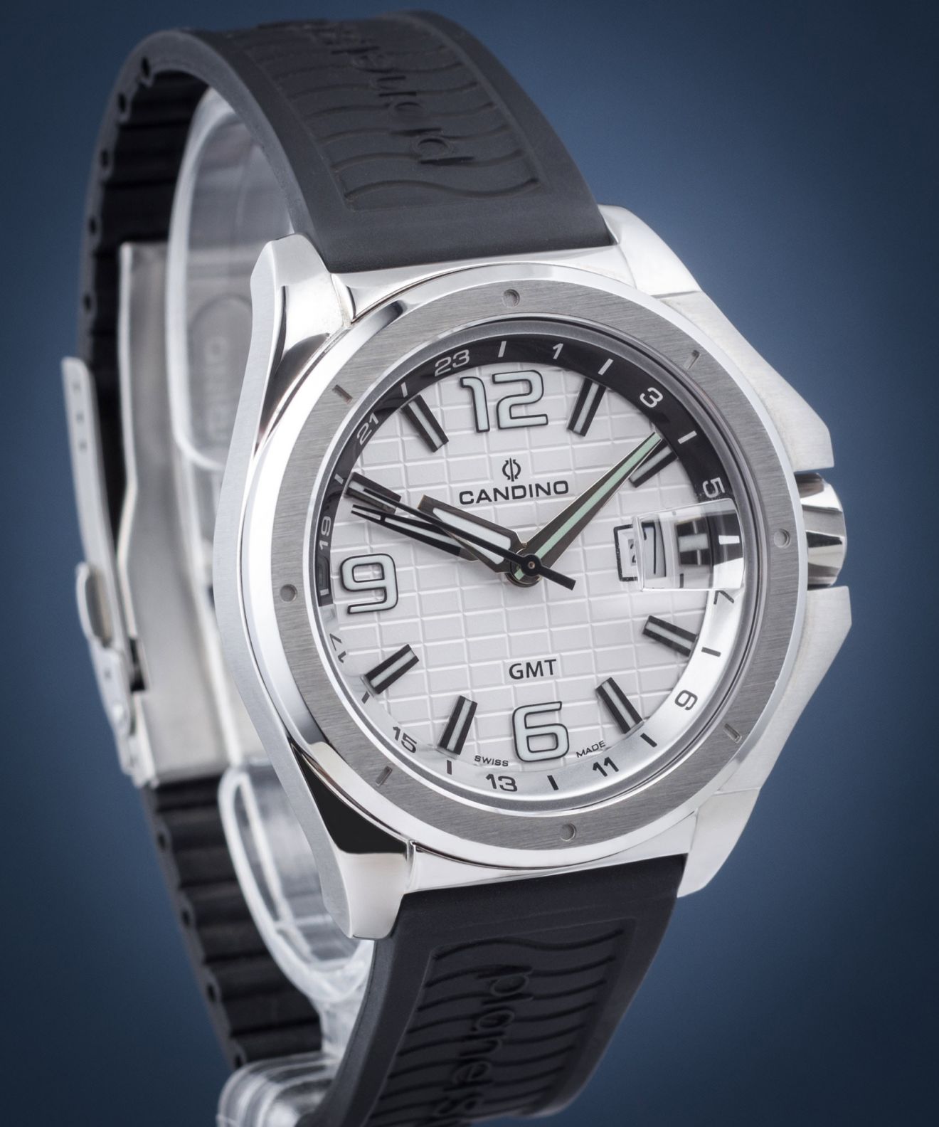 Candino C4451/1 - Planet Solar GMT Watch • Watchard.com
