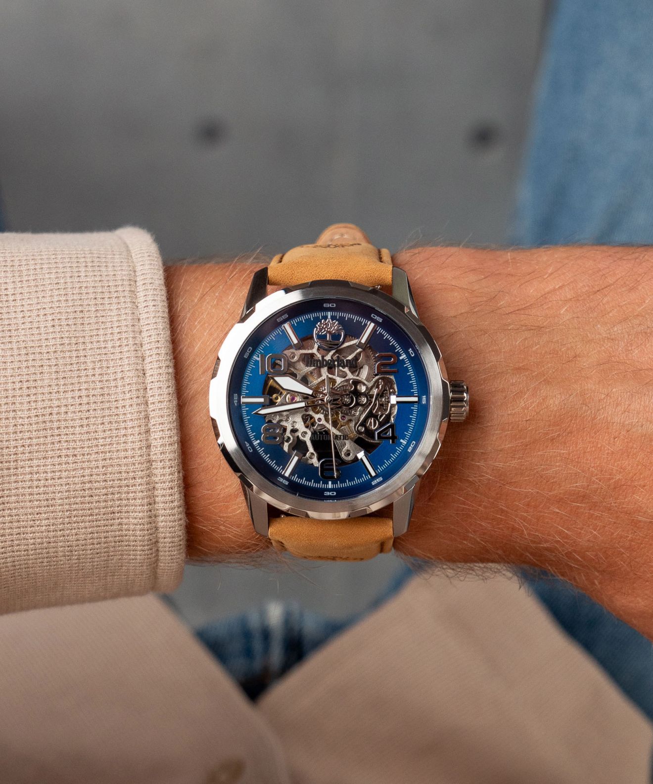 Timberland TBL.TDWGE0041801 - Montville Skeleton Automatic Watch ...