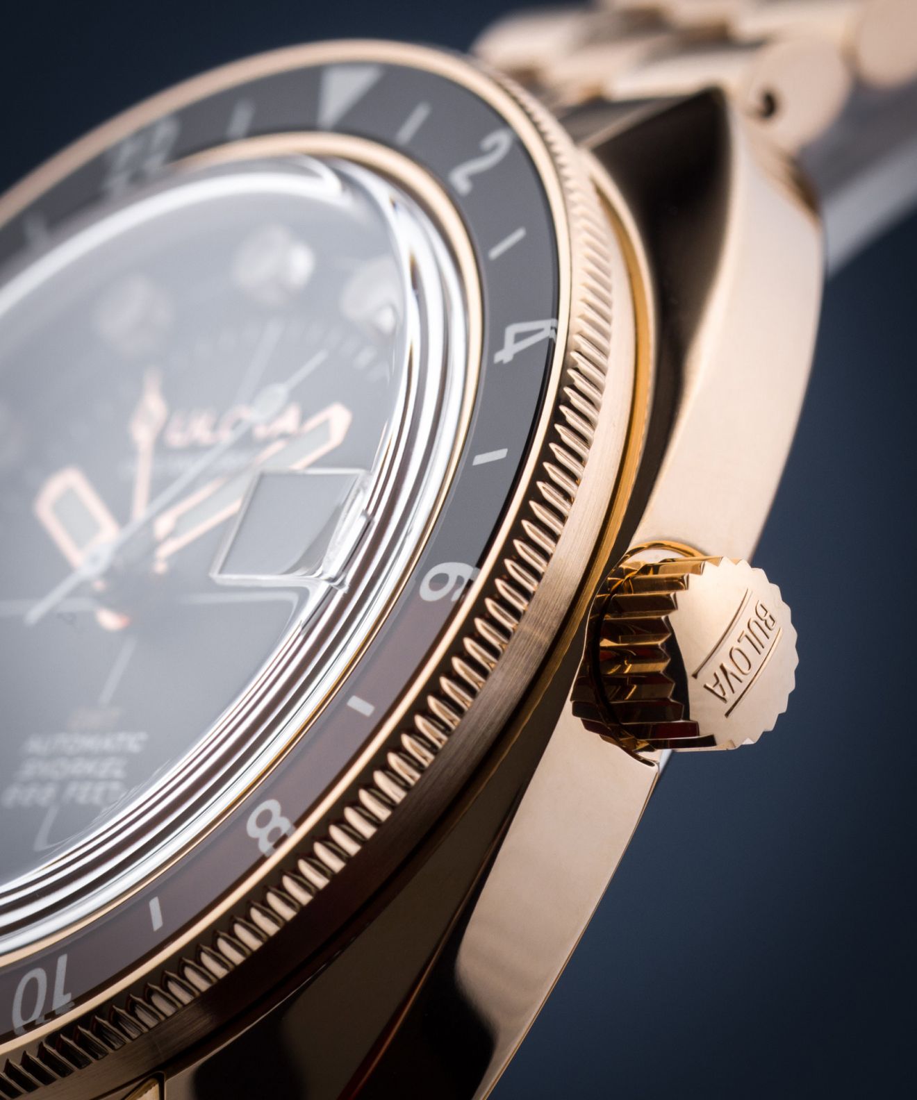 Bulova 97B215 - Oceanographer GMT Automatic Watch • Watchard.com