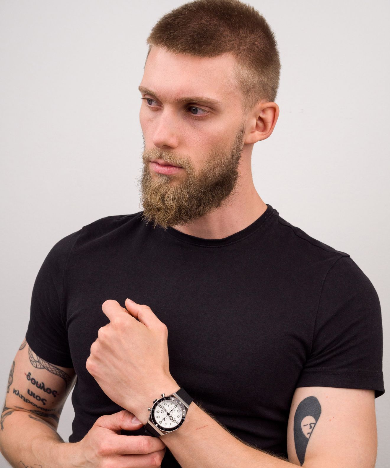 Timex TW2V70100 - Q Three Time Zone Chronograph Watch • Watchard.com