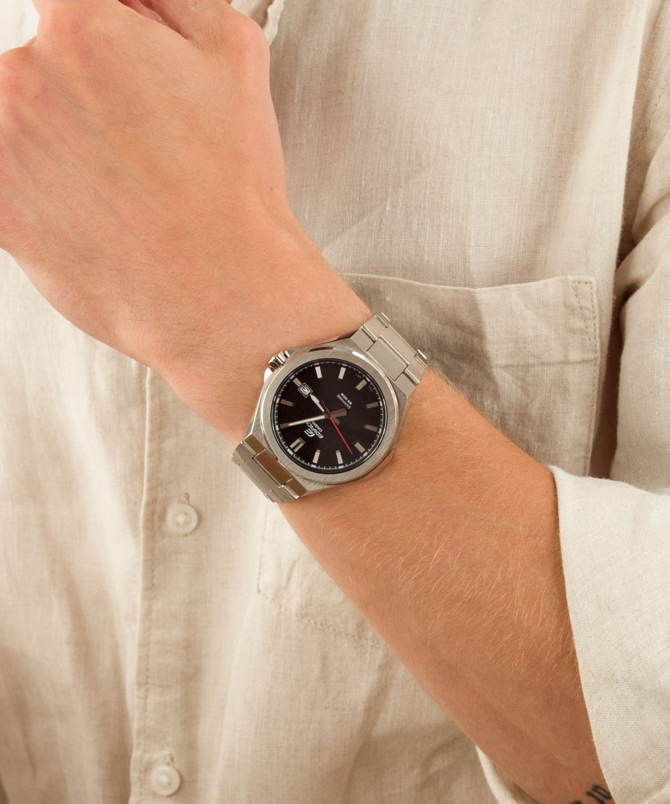 Edifice EFB-108D-1AVUEF - Momentum Slim Sapphire Watch • Watchard.com