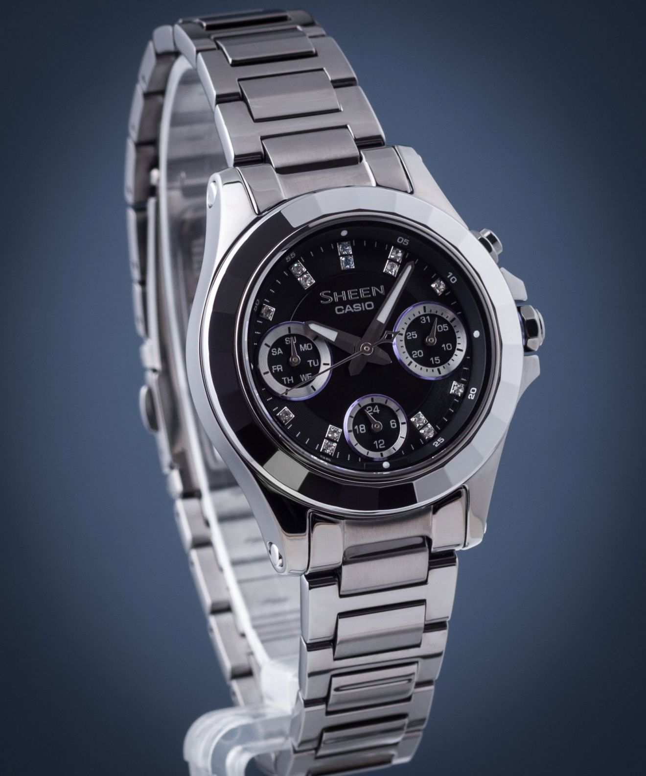 Casio Sheen SHE-3503BD-1AER - Classic Watch • Watchard.com