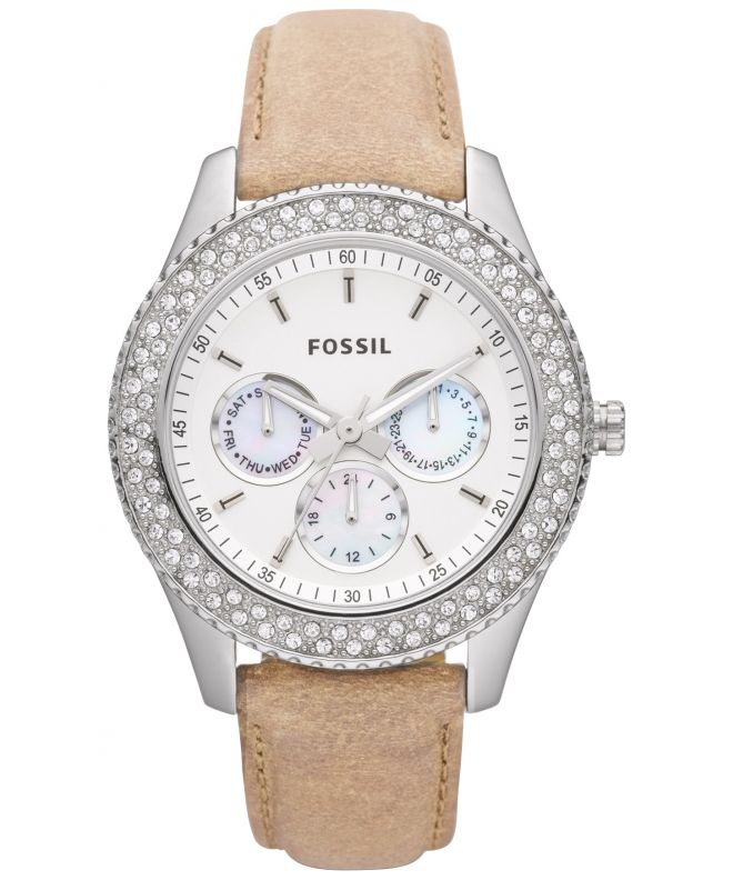 Fossil ES2997 - Stella Leather Watch • Watchard.com