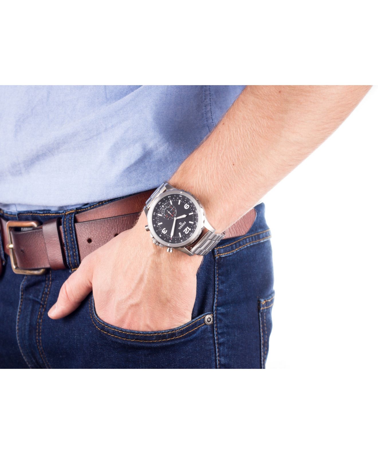 Fossil FTW1123 - Q Nate Watch • Watchard.com