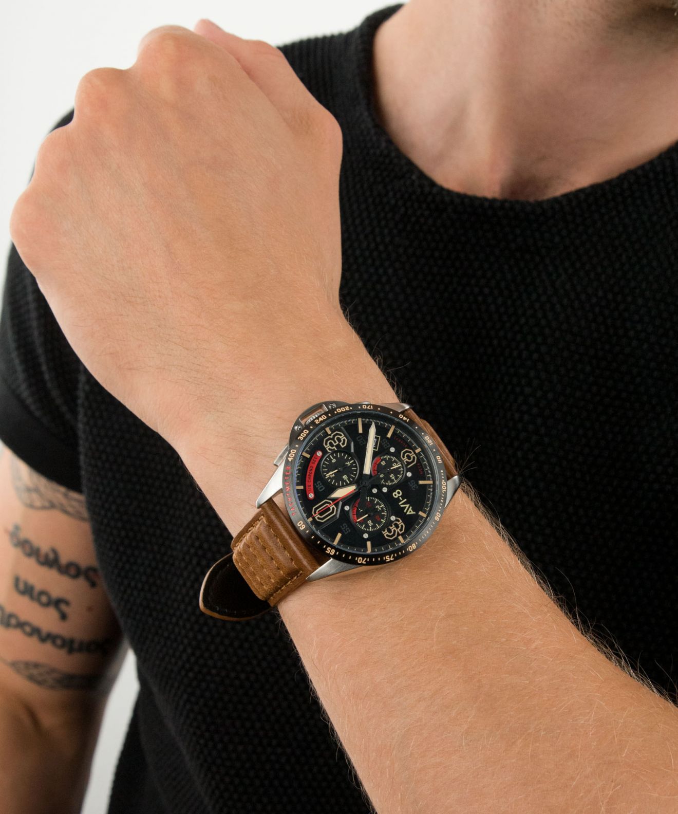 AVI-8 AV-4077-02 - P-51 Mustang Watch • Watchard.com