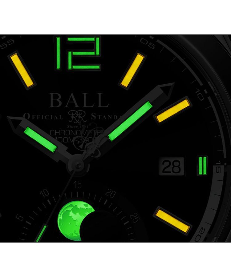Ball NM2028C-S45C-BK - Engineer II Moon Phase Automatic Chronometer ...