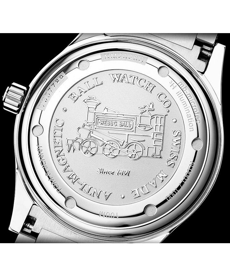Ball NM2028C-S45C-IBE - Engineer II Moon Phase Automatic Chronometer ...
