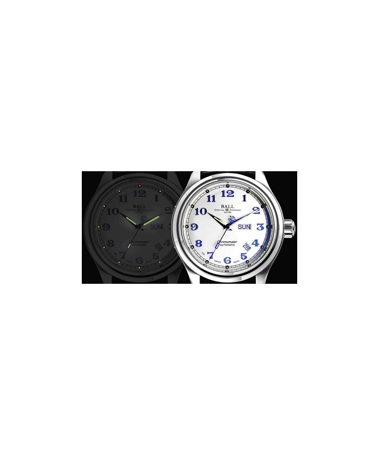 Ball NM1058D-SCJ-SL - Trainmaster Cleveland Express Watch • Watchard.com