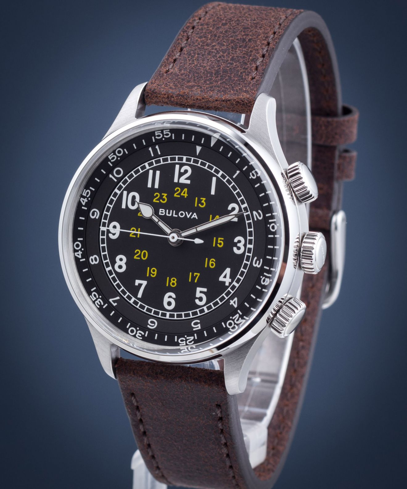 Bulova 96A245 - A-15 Pilot Automatic Watch • Watchard.com
