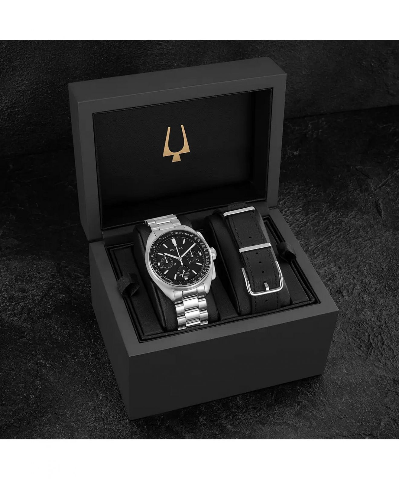 Bulova 96K111 - Archive Lunar Pilot SET Watch • Watchard.com
