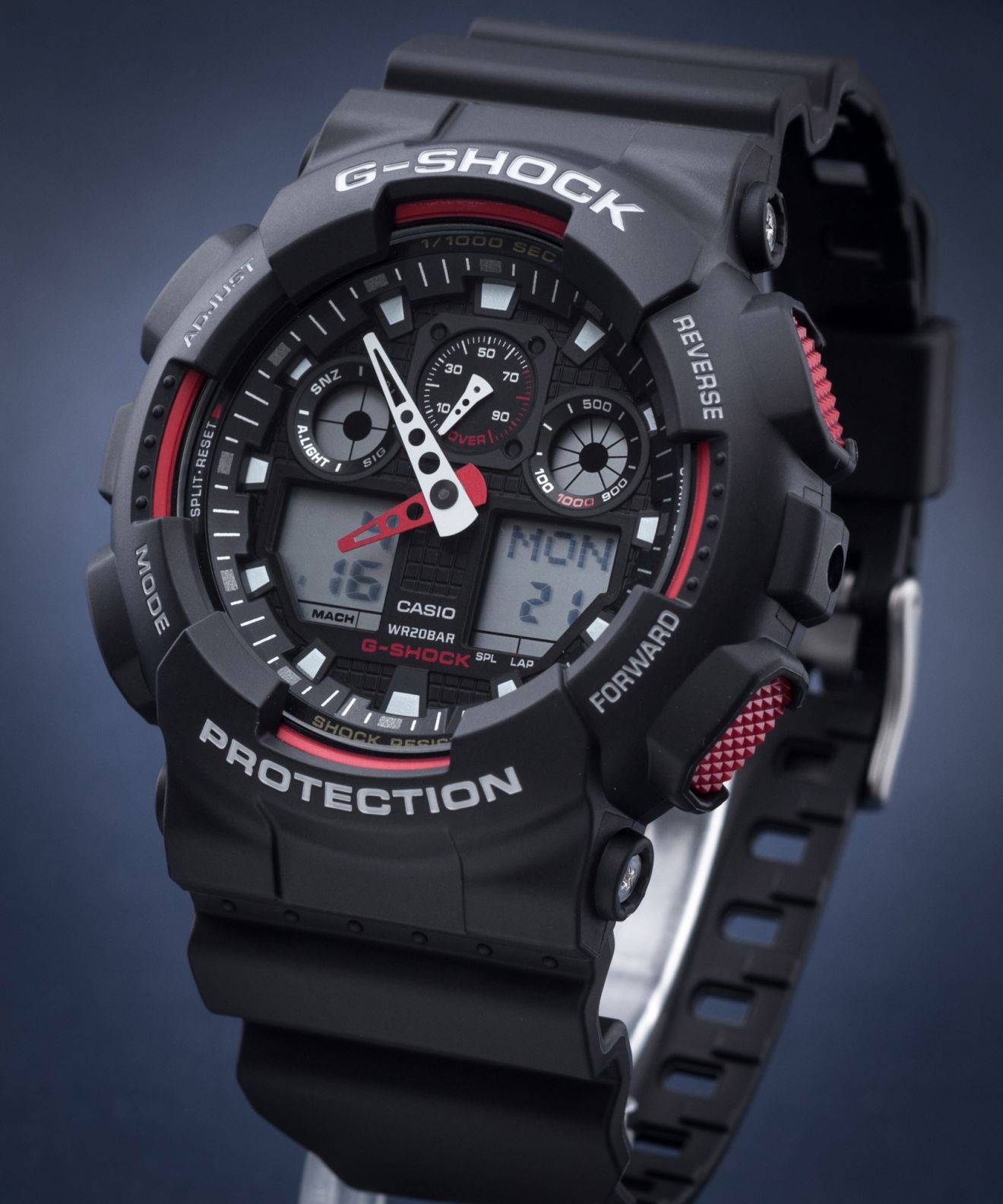 Casio G-Shock GA-100-1A4ER (GA-100-1A4) - Watch • Watchard.com