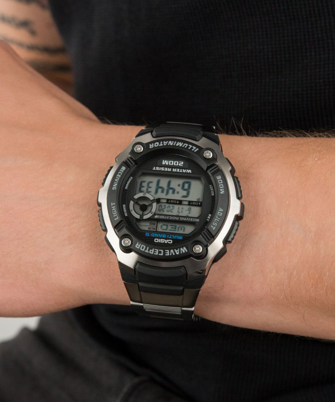 Casio WV-200DE-1AVER - Waveceptor Watch • Watchard.com
