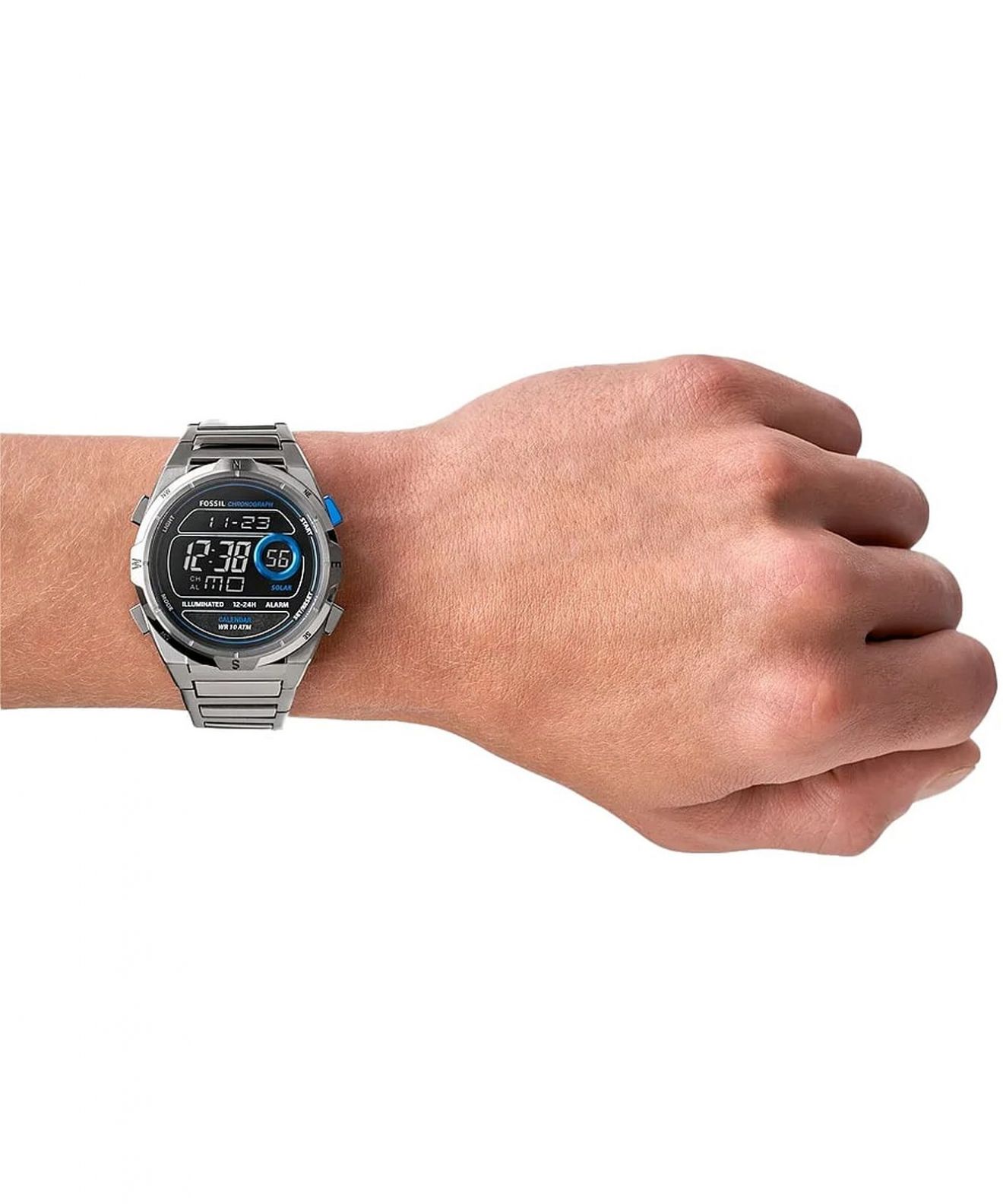 Fossil FS5861 - Everett Solar Digital Watch • Watchard.com