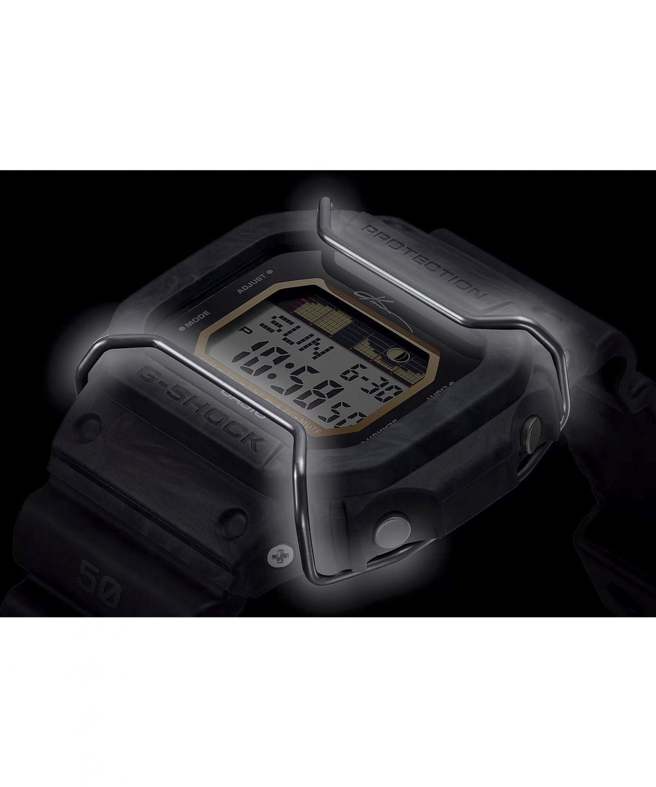 Casio G-Shock GLX-5600KB-1ER - G-Line 5600 Kanoa Igarashi Special ...