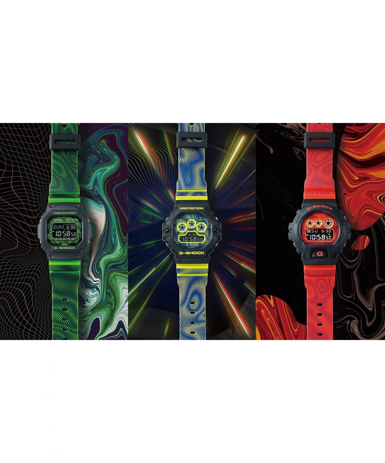 Casio G-Shock DW-D5600TD-3ER - Legendar 5600-Series Time Distortion ...