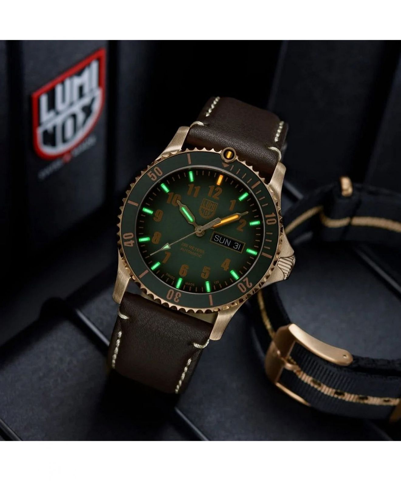 Luminox XS.0936.SET - Sport Timer Bronze Automatic Limited Edition ...