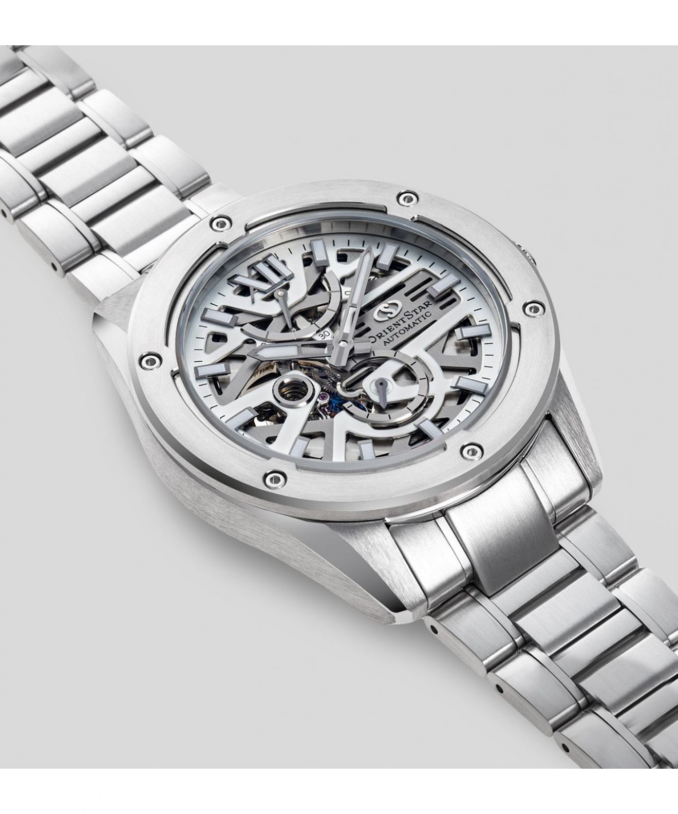 Orient Star RE-BZ0001S00B - Sports Avant-garde Skeleton Automatic Watch ...