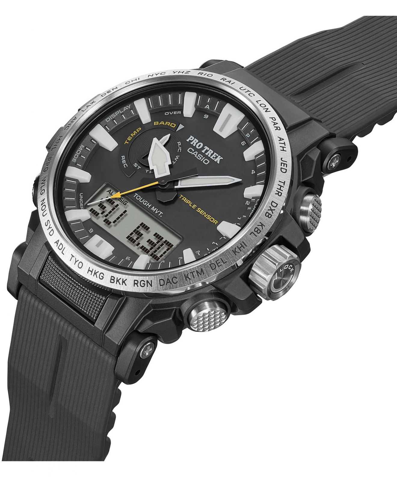 Casio Protrek PRW-61-1AER - Climber Solar Watch • Watchard.com