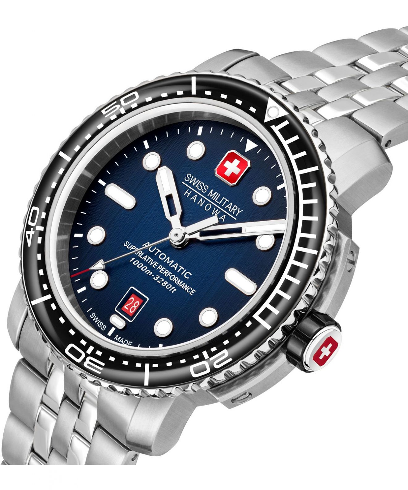 Swiss Military Hanowa SMWGL0002002-SET - Maitre Plongeur Automatic SET ...
