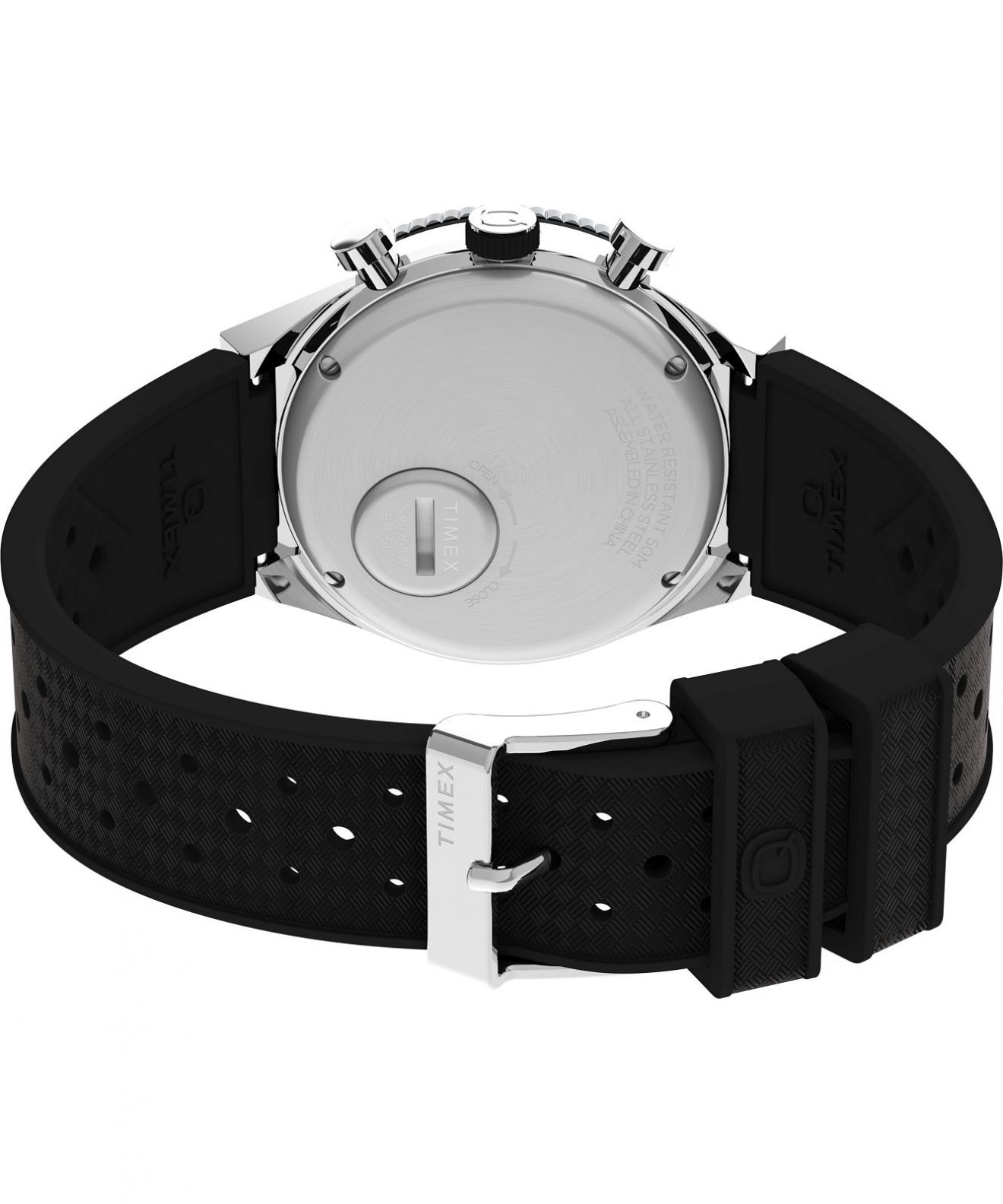 Timex TW2V70100 - Q Three Time Zone Chronograph Watch • Watchard.com