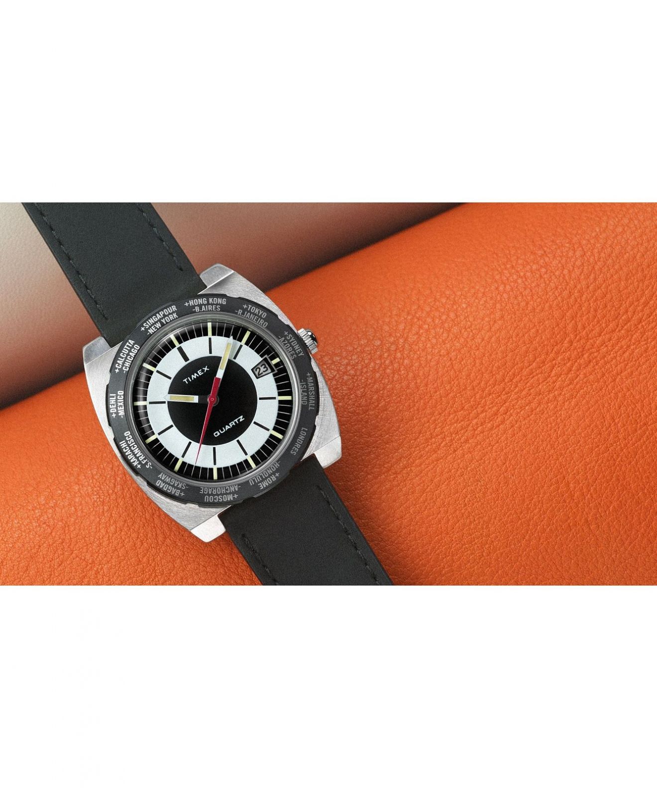 Timex TW2V69500 - World Time 1972 Reissue Watch • Watchard.com