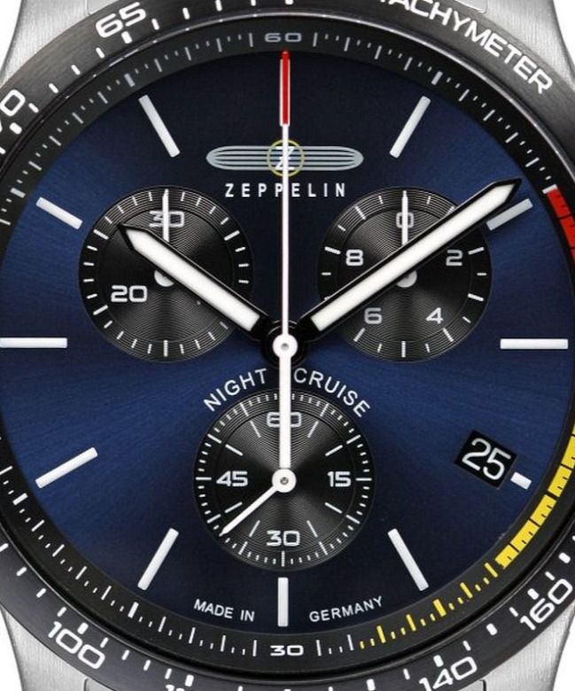 Zeppelin 7288M-3 - Night Cruise Chronograph Watch • Watchard.com
