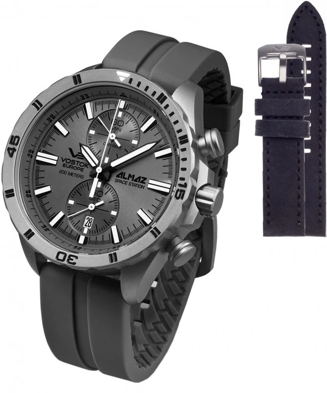 Vostok Europe 6S11-320H264-8560 - Almaz Space Station Grand Chrono ...