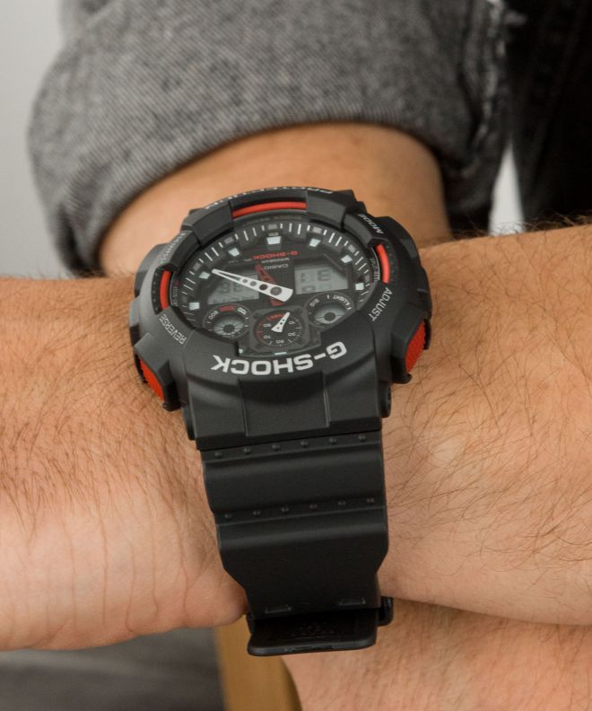 G-Shock GA-100-1A4ER (GA-100-1A4) - Watch • Watchard.com