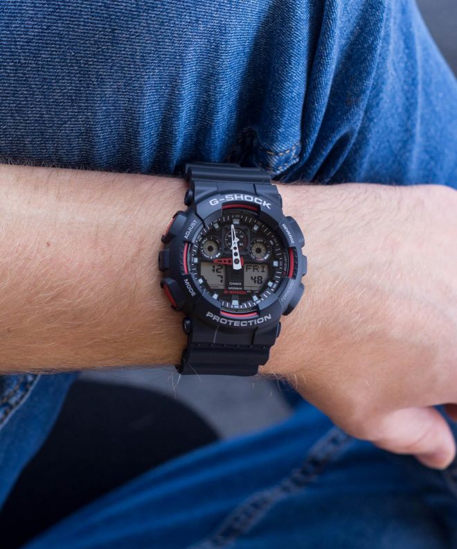 G-Shock GA-100-1A4ER (GA-100-1A4) - Watch • Watchard.com