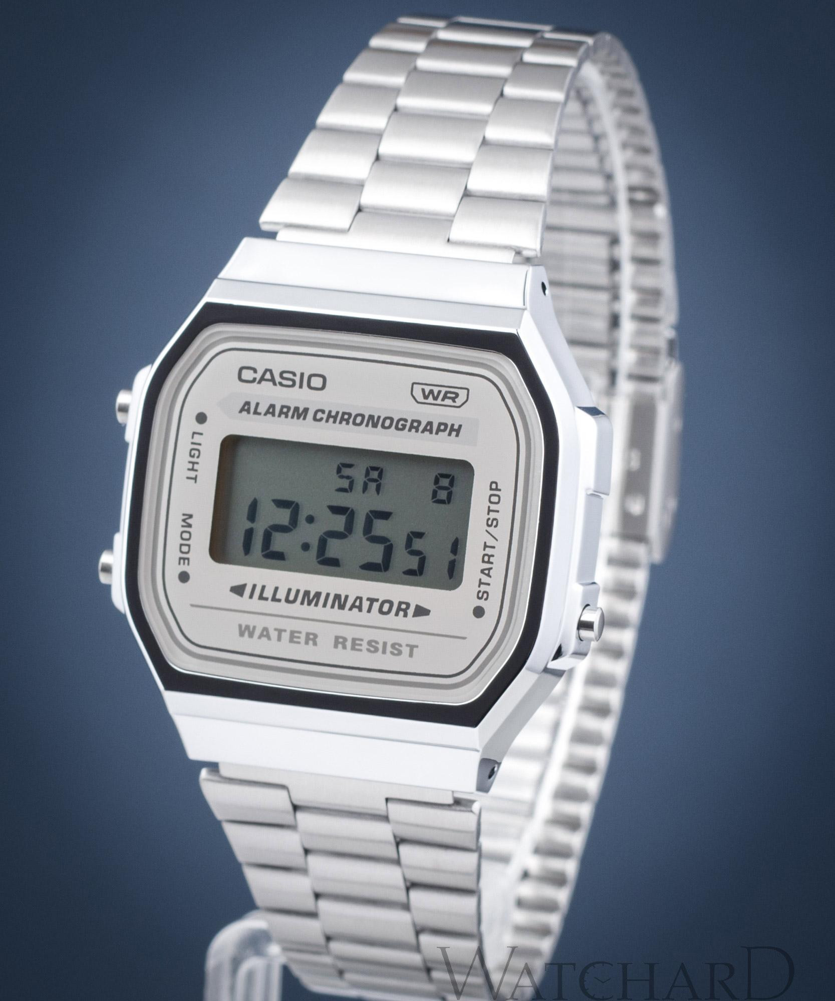 Casio Vintage A168WA-8AYES - Iconic Watch • Watchard.com