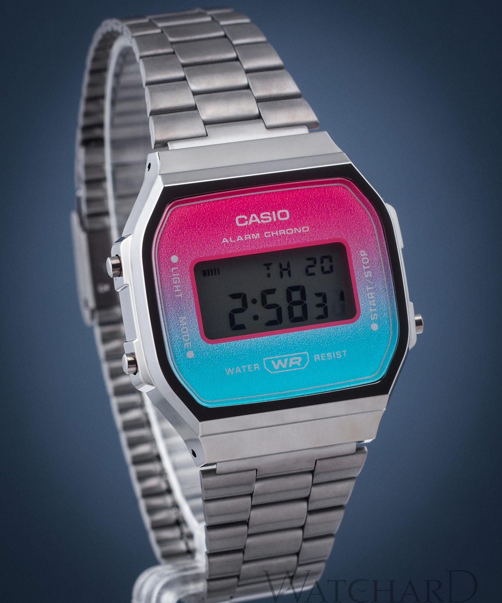 Casio Vintage A168WERB-2AEF - Iconic Watch • Watchard.com