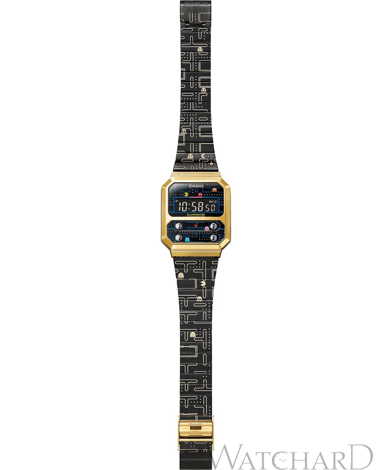 Casio A100WEPC-1BER - Vintage PacMan Watch • Watchard.com