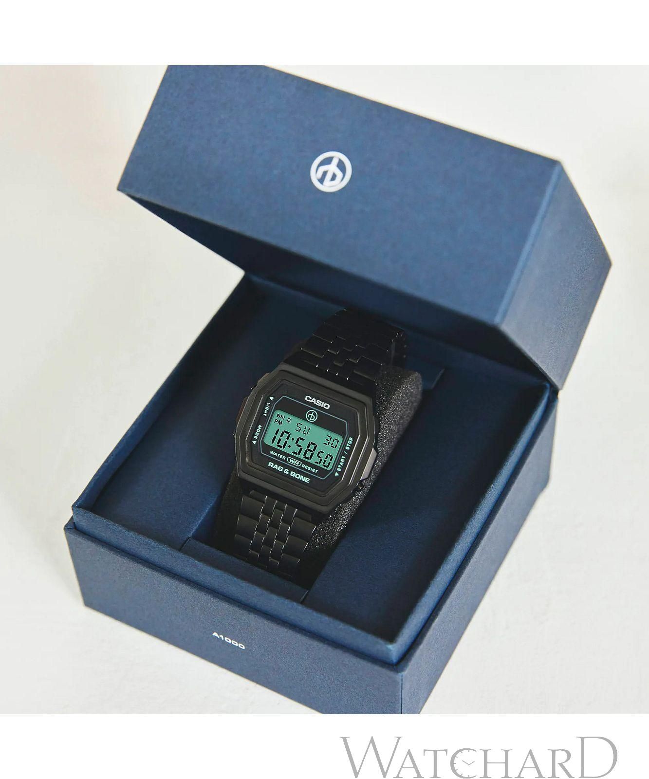 Casio Vintage A1000RCB-1ER - Rag & Bone Limited Edition Watch ...